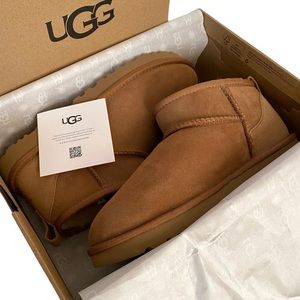 UGG | Shoes | Ugg Classic Ultra Mini Chestnut | Poshmark